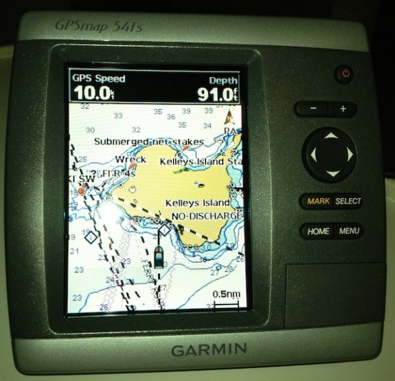 Garmin GPSMAP 541s review - GPS Tracklog