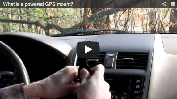 What is a powered GPS mount? - GPS Tracklog