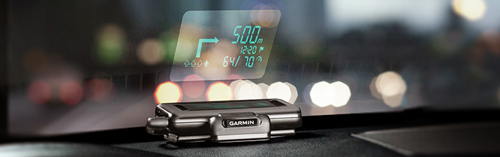 UPDATED: Garmin HUD (heads up display) announced - GPS Tracklog